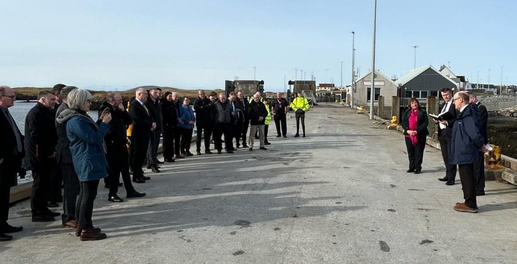 Lochmaddy Pier Opened – Comhairle nan Eilean Siar