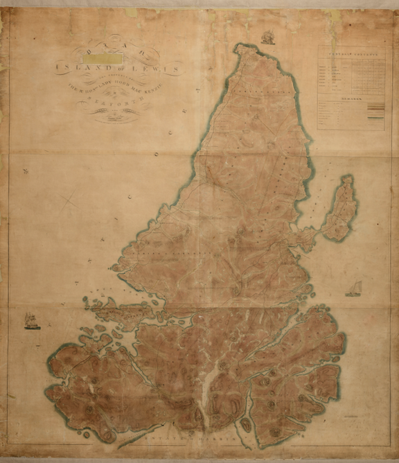 Important historical map of Lewis preserved and digitised – Comhairle ...